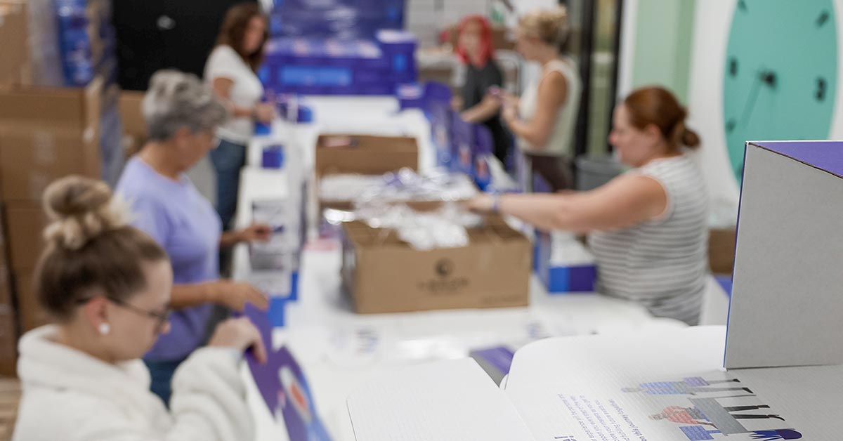 Kitting + Fulfillment | Swag Bag | Grapevine Designs